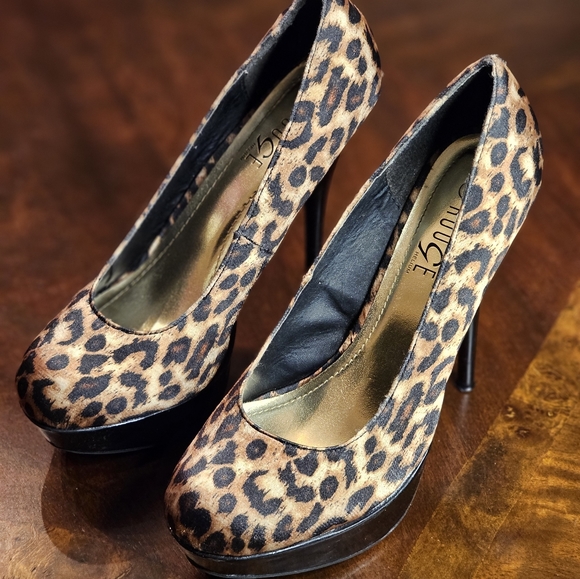 Shoes | Cheetah Print High Heel | Poshmark